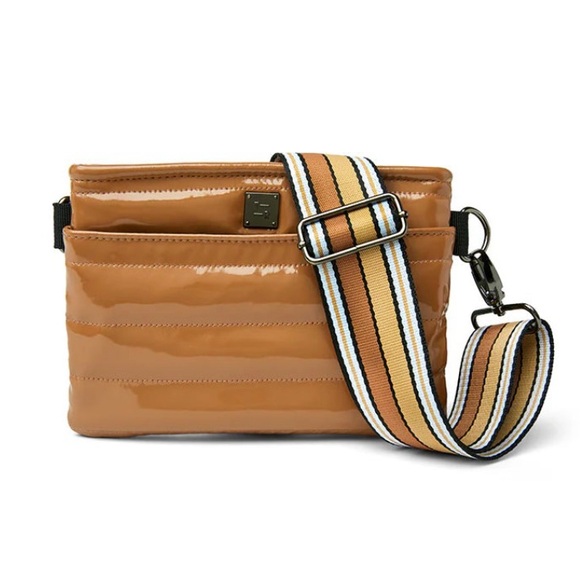 THINK ROYLN | Bags | Nwt Think Royln Bum Bagcrossbody Signature Purse Color Liquid Taupe | Poshmark